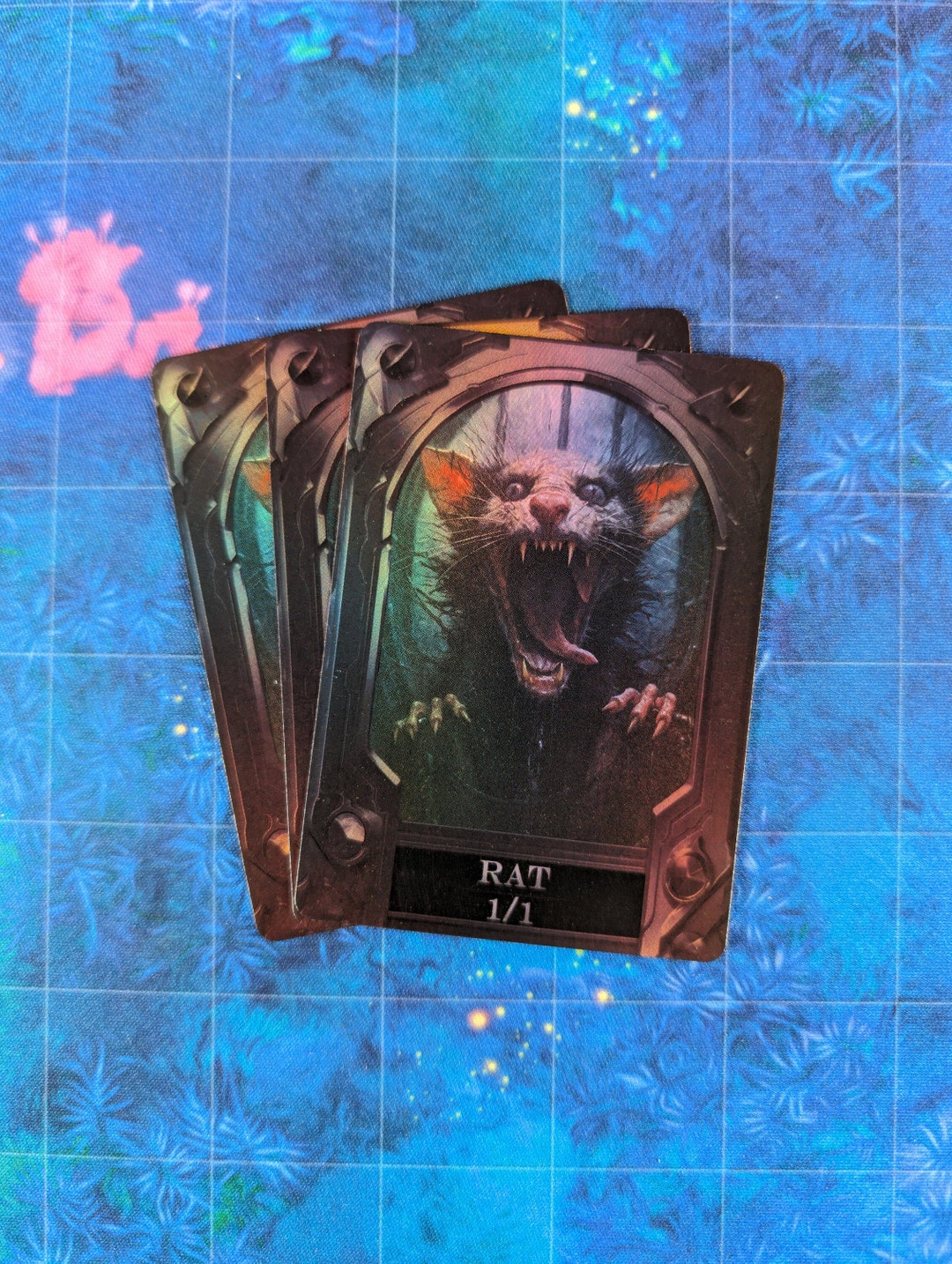 Rat Foil Tokens - 3 Card Pack - Etsy