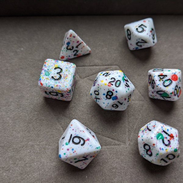 Dnd Dice Set - Etsy