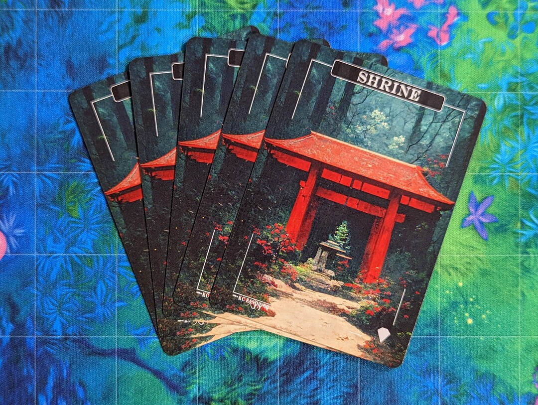Shrine Tokens - Magic Proxies - Full Art Proxy - 5 Card Pack - Etsy