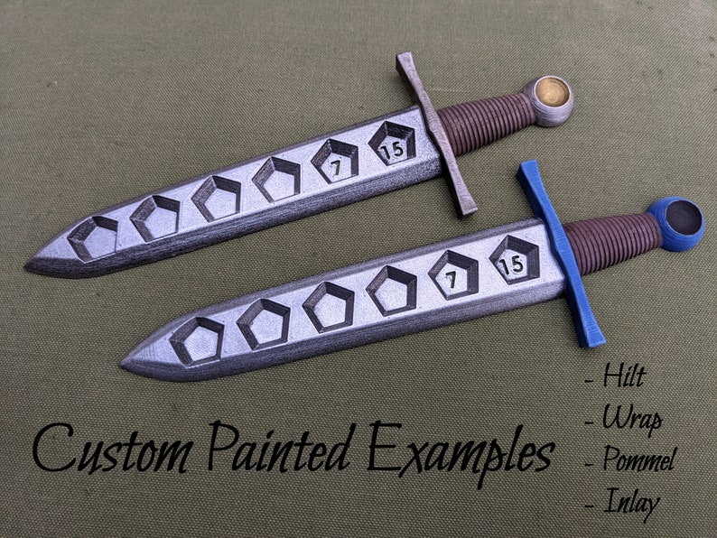 Battle Master Superiority Dice Tracker themed 5e Dungeons - Etsy