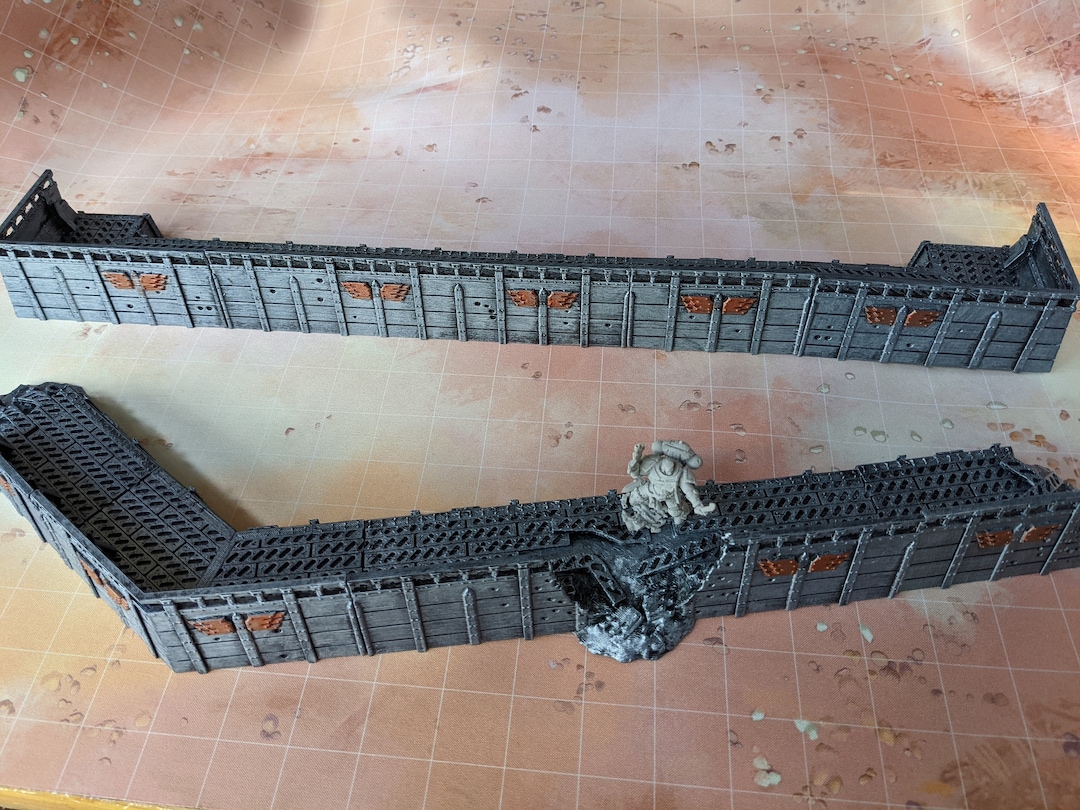 Frontline Trenches - Modern Battlefield Terrain - Warhammer 40K ...