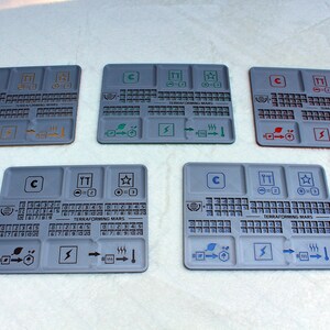 Terraforming Mars Player Boards - 3D Printed, High Quality, PLA, .07mm ...