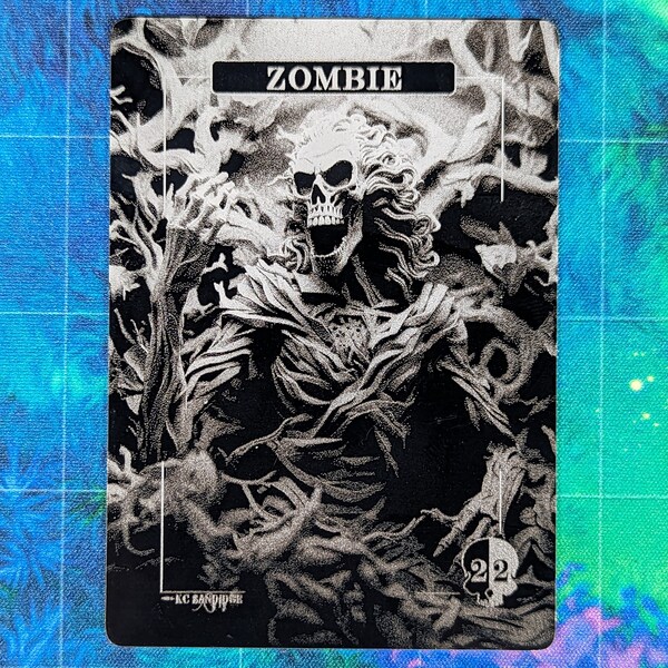 Metal Zombie Token - Etsy