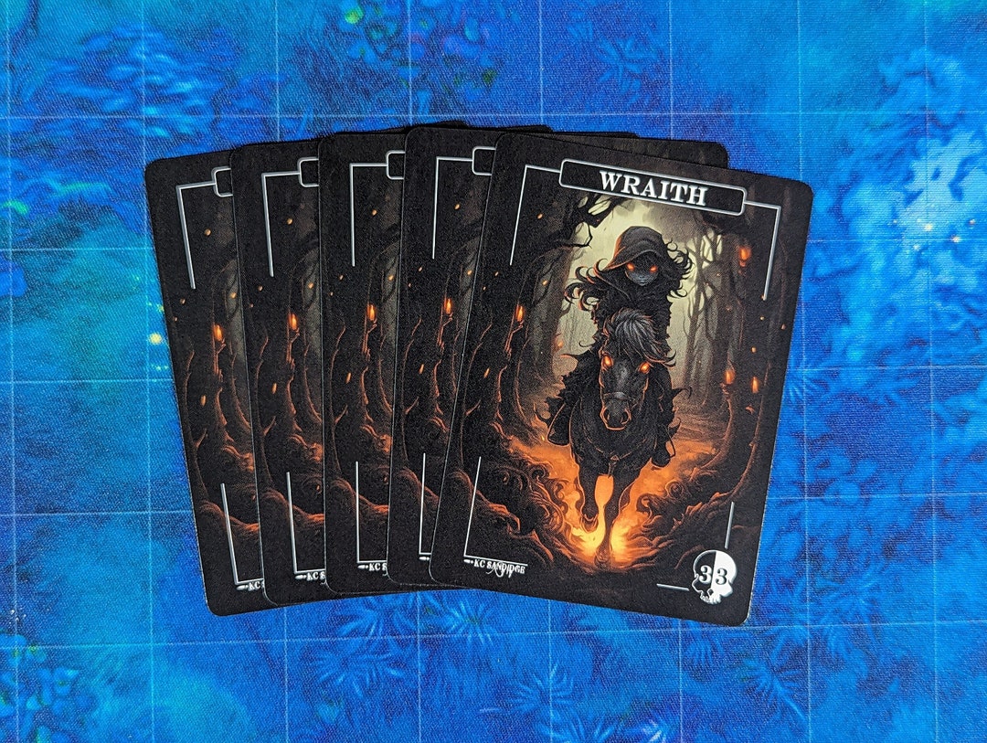 Wraith Tokens - Chibi Magic Proxies - Full Art Proxy - 5 Card Pack - Etsy