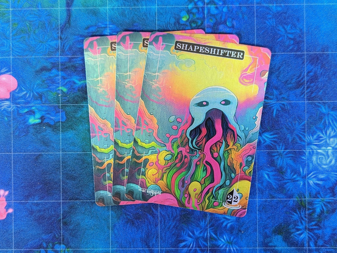 Shapeshifter Foil Tokens - 3 Card Pack - Etsy