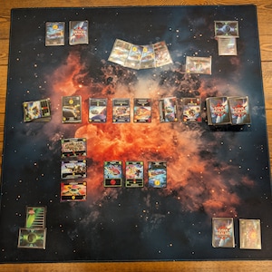 Space Themed Battle Mat - Game Mat - Wargaming Mat - Star Realms, X ...