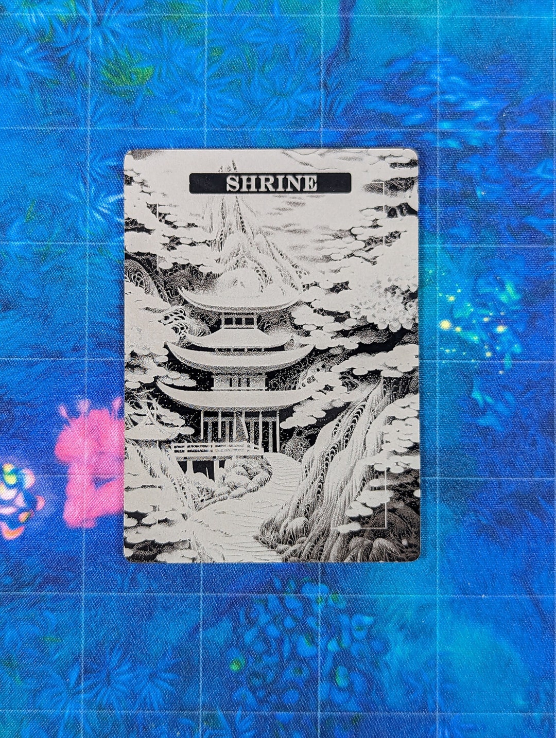 Shrine Metal Token 0.5mm Thick Aluminum Card Full Art Token Magic ...