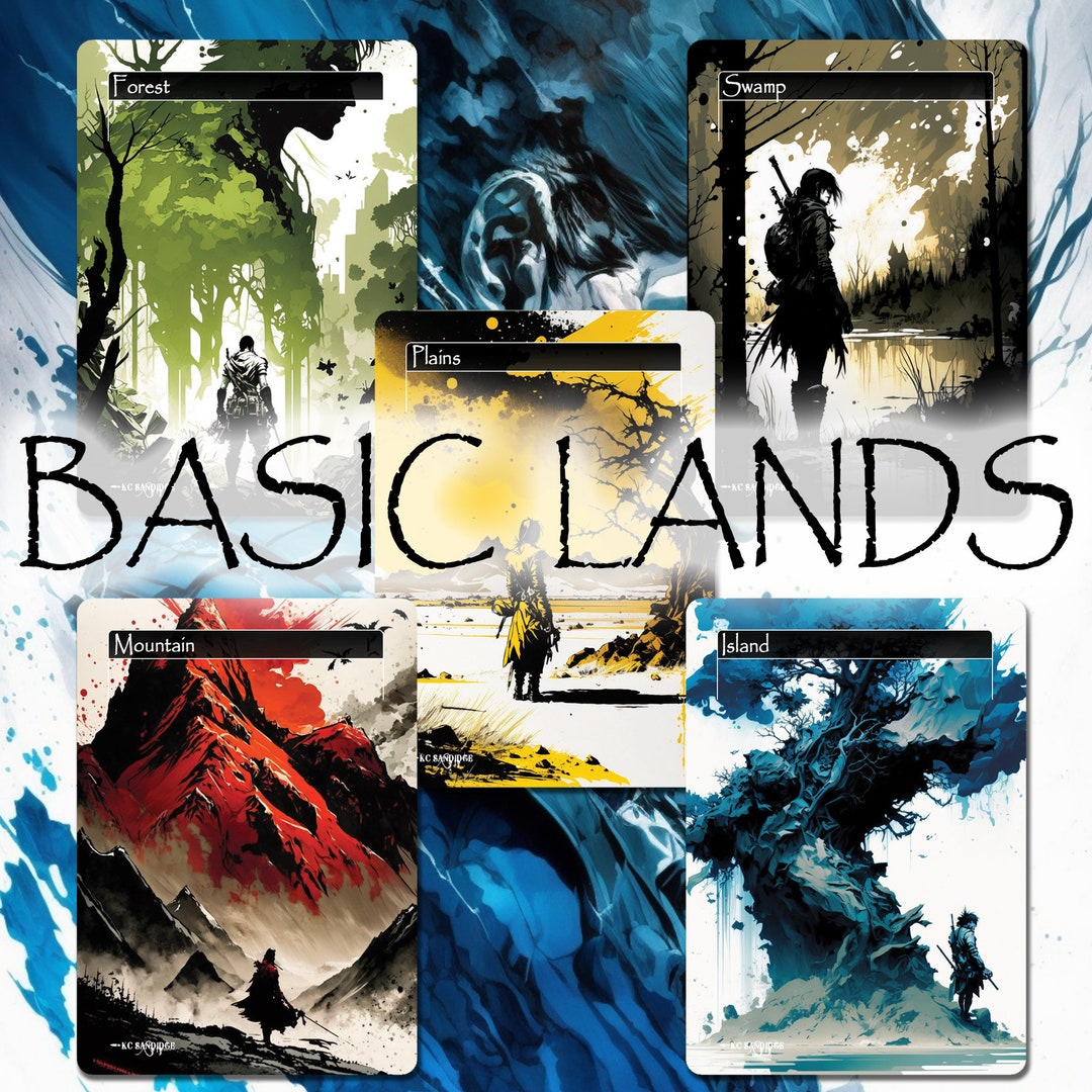 Basic Lands - Magic Proxies - Full Art Proxies - Etsy