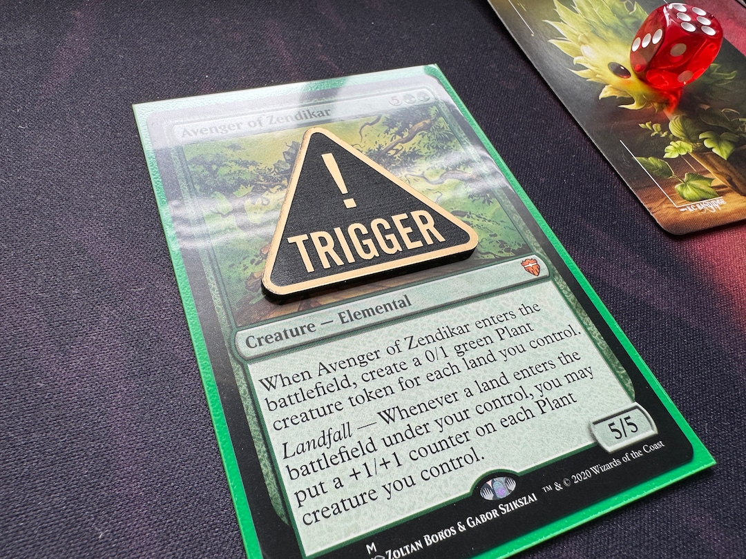 Magic the Gathering Game State Markers/tokens trigger Token, on the ...