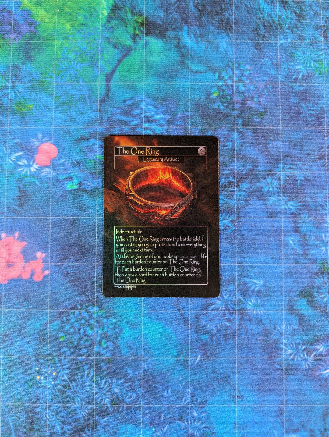 The One Ring Foil Proxy (foil Proxy) - Magic Proxies - Full Art Proxy ...