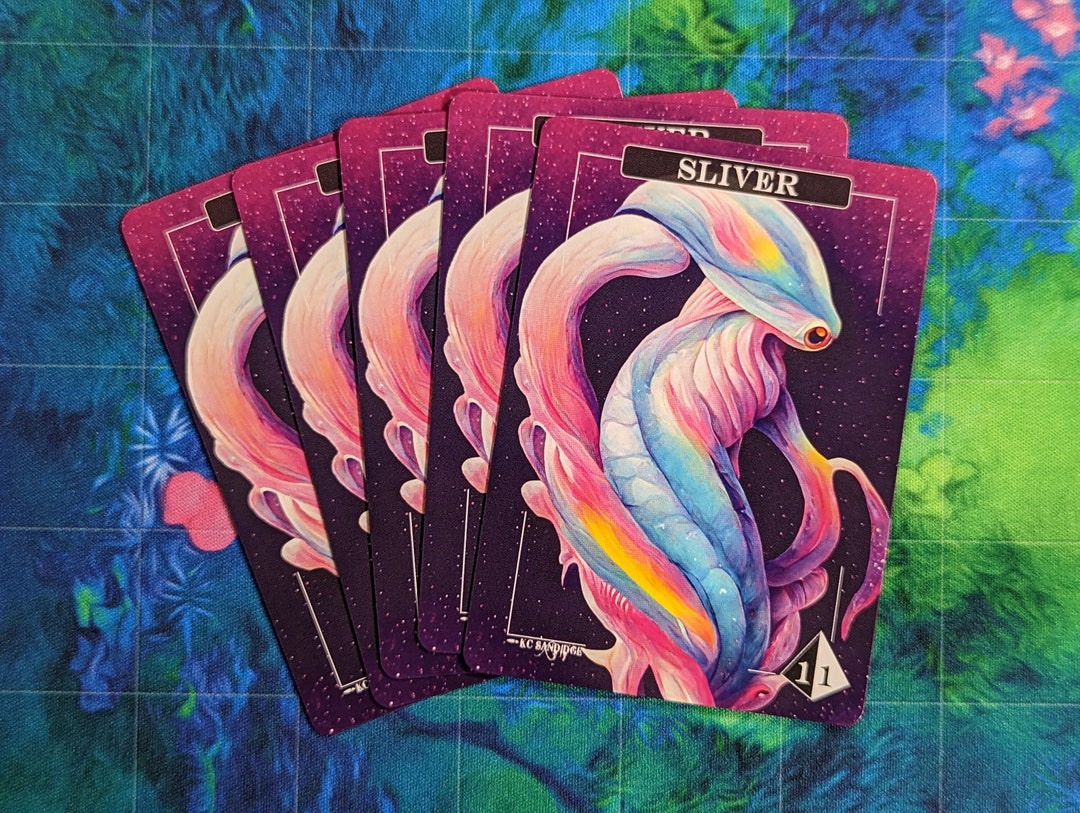 Sliver Tokens Magic Proxies Full Art Proxy 5 Card Pack - Etsy