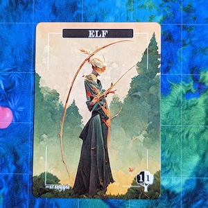 Elf Tokens - Magic Proxies - Full Art Proxy - 5 Card Pack - Etsy