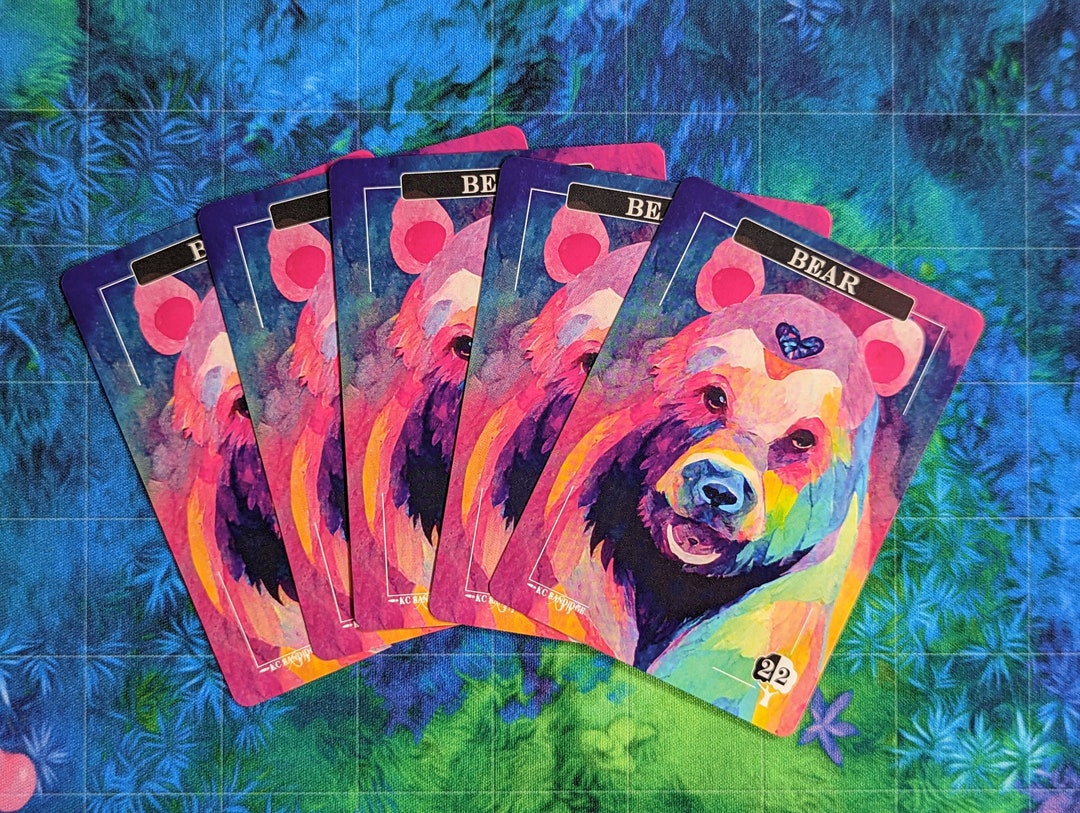 Bear Tokens - 5 Card Pack - Etsy