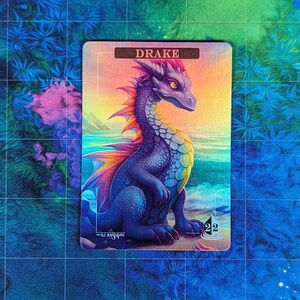 Drake Foil Tokens - Magic Proxies - Full Art Proxy - 3 Card Pack - Etsy