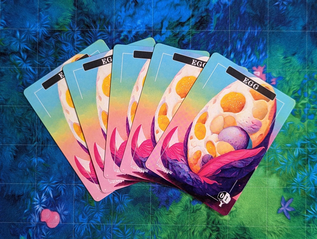 Egg Tokens Magic Proxies Full Art Proxy 5 Card Pack - Etsy