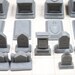 Cemetery Set Graves/tombstones 26 Pieces 28mm Dungeons - Etsy