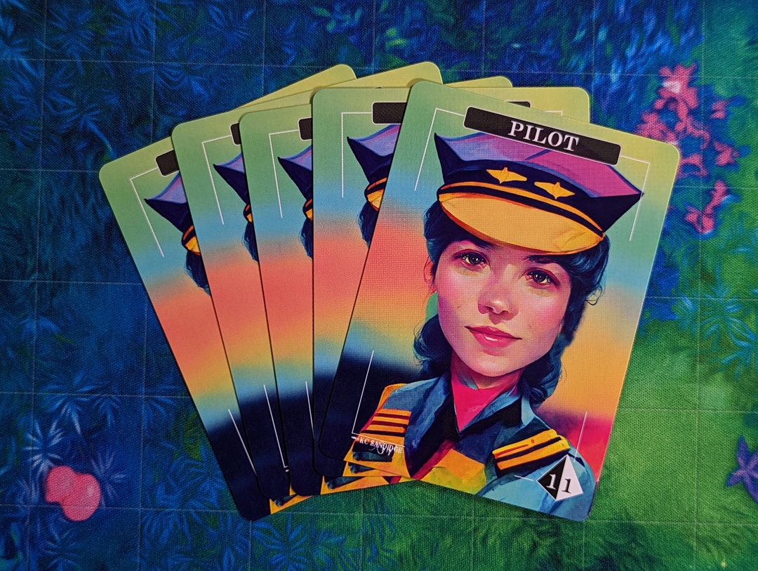Pilot Tokens - Magic Proxies - Full Art Proxy - 5 Card Pack - Etsy
