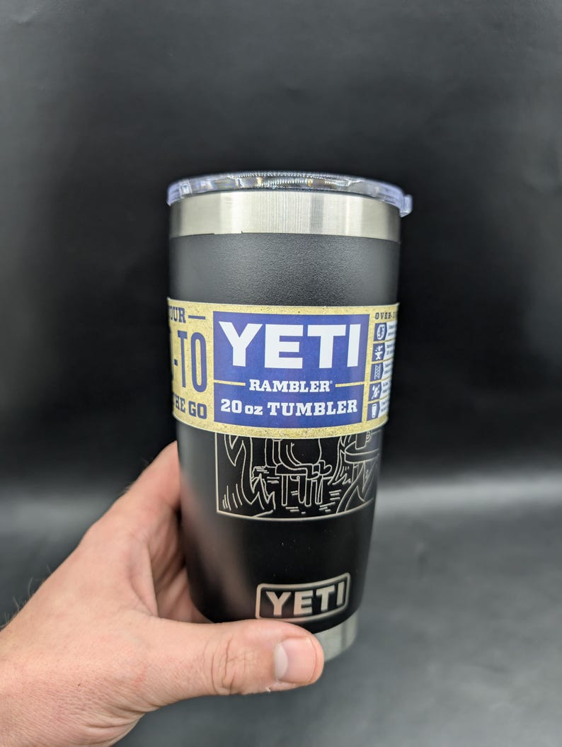 This is Fine. - 20oz YETI Rambler - Magslider Lid - Stainless Steel ...
