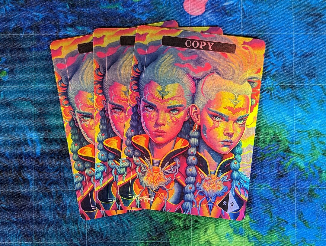 Copy Foil Tokens - Magic Proxies - Full Art Proxy - 3 Card Pack - Etsy
