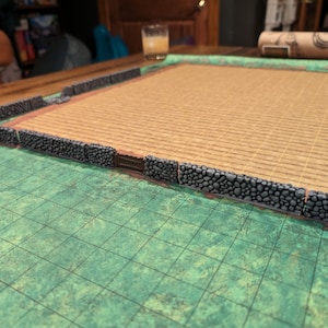 15mm/28mm Scale Cobblestone Wall Set - D&D, Dungeons and Dragons ...