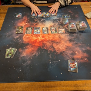 Space Themed Battle Mat - Game Mat - Wargaming Mat - Star Realms, X ...