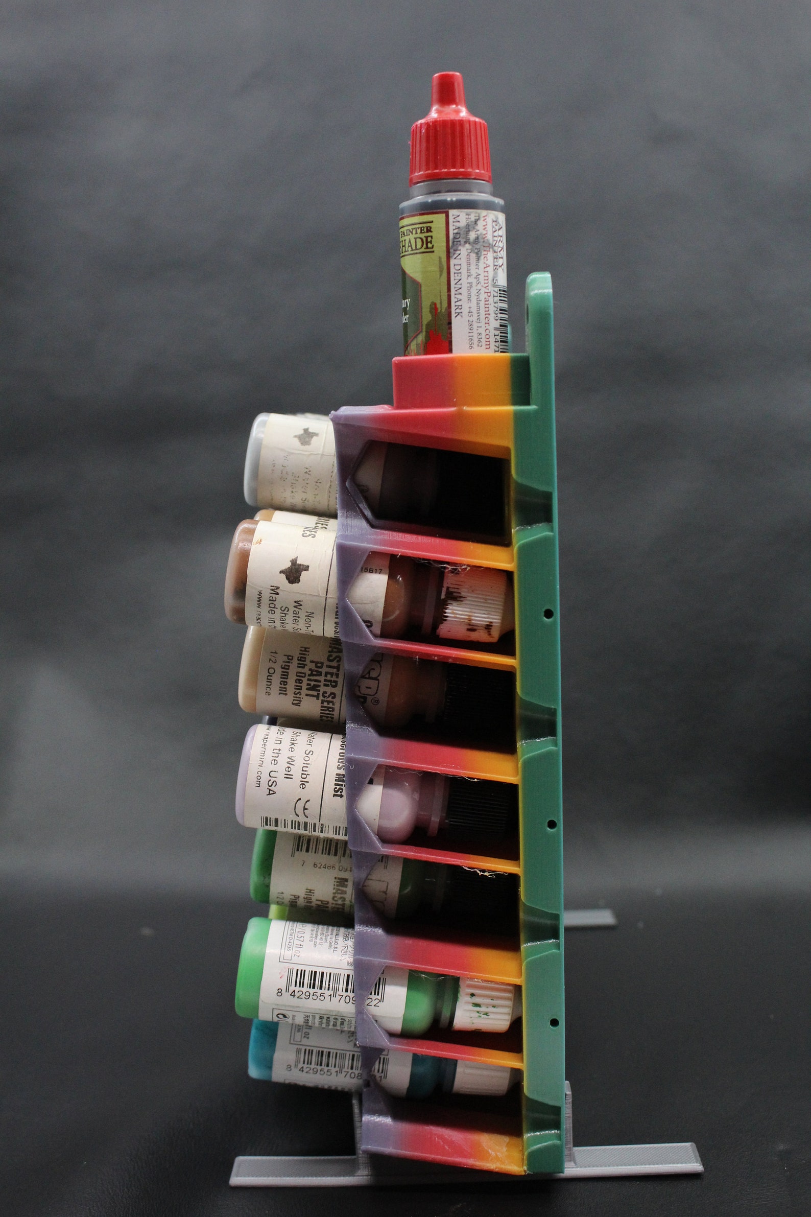 Model Paint Organizer 45 Bottles Paint Rack Wall Mount or Table Stand ...