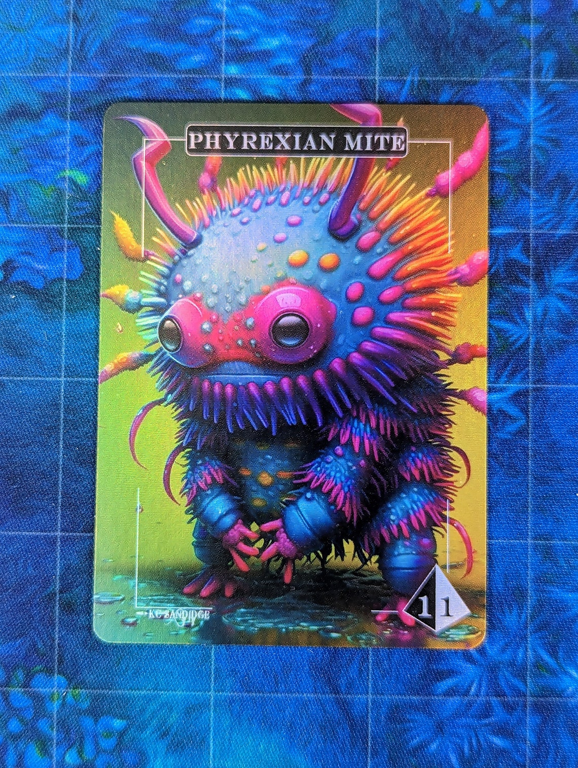 Phyrexian Mite Foil Tokens - 3 Card Pack - Etsy