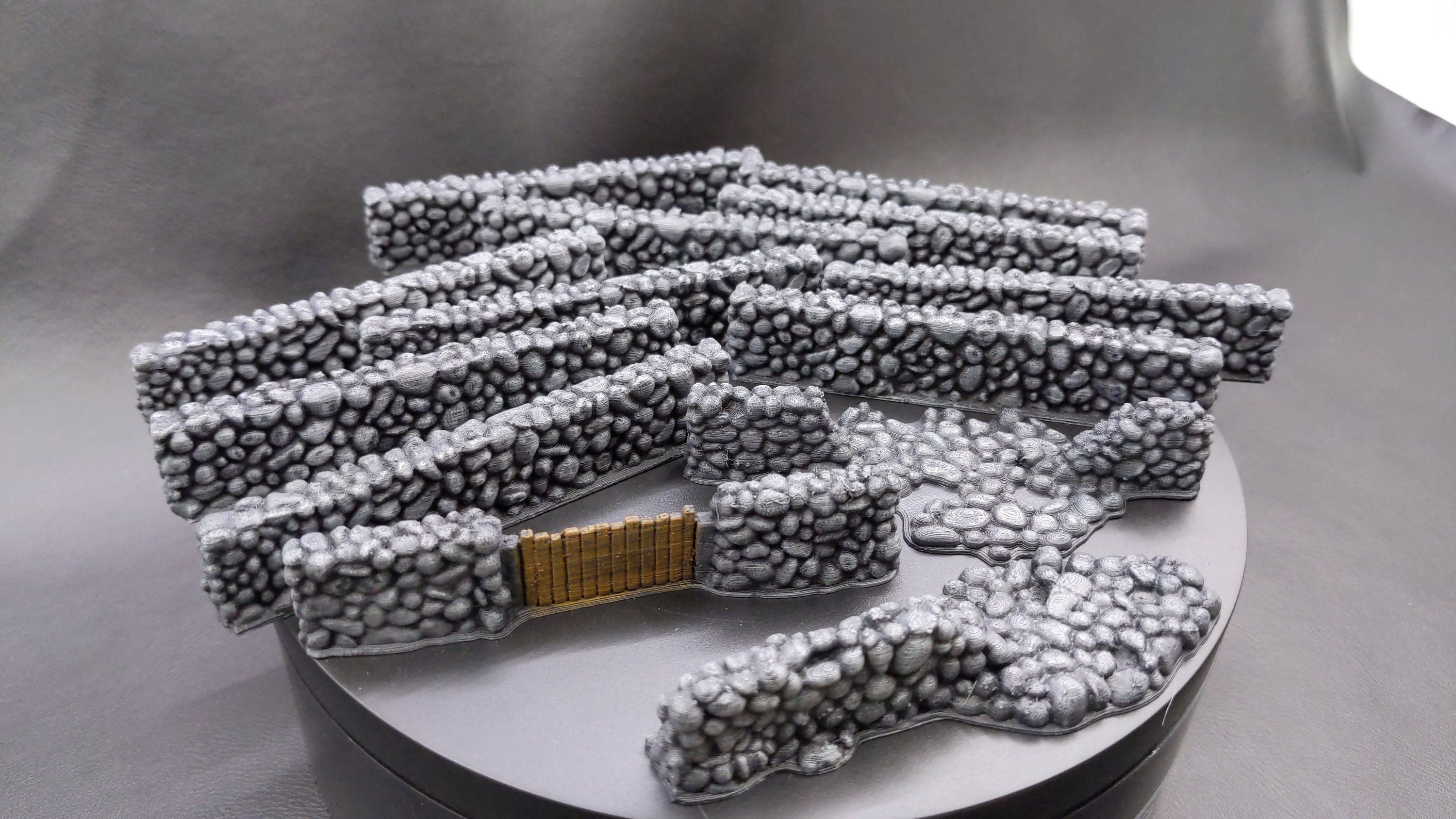15mm/28mm Scale Cobblestone Wall Set - D&D, Dungeons and Dragons ...