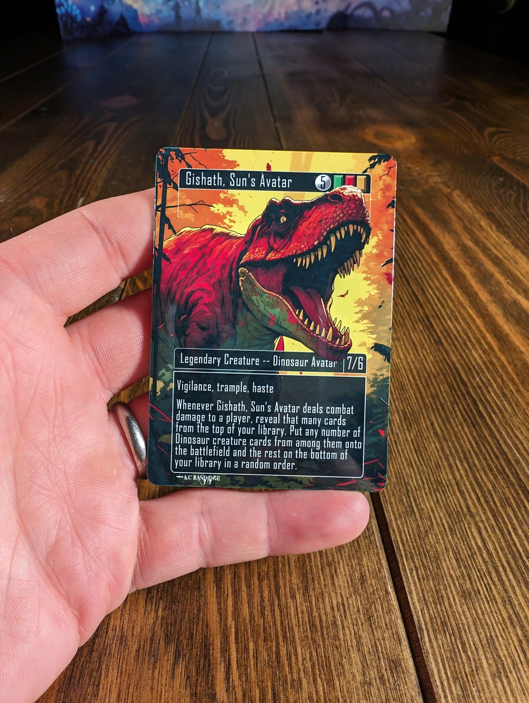 Full Color Metal Commander Proxies - 1.1mm Thick Metal Card - Full Art ...