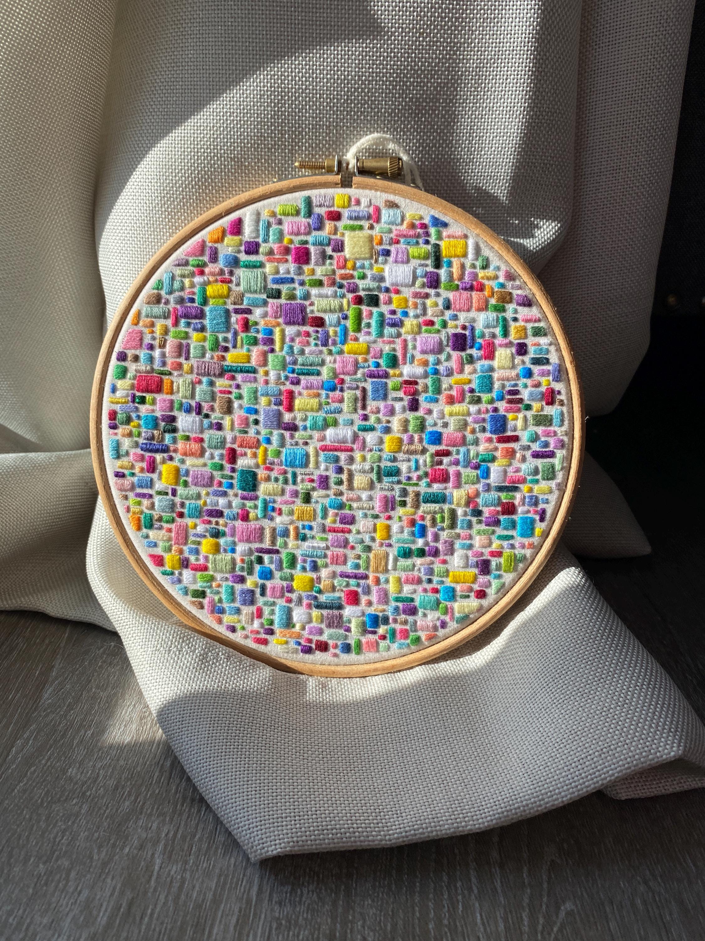 Hand Embroidered Wall Art, Embroidered Home Décor, Hand Embroidery Art ...