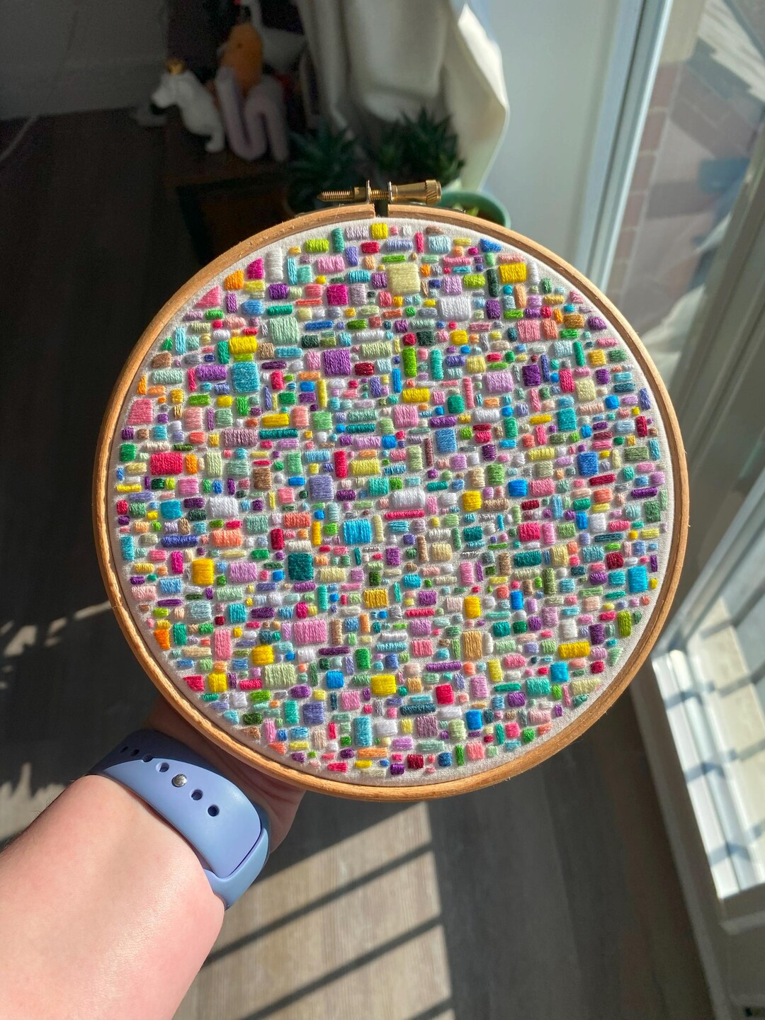 Hand Embroidered Wall Art, Embroidered Home Décor, Hand Embroidery Art ...