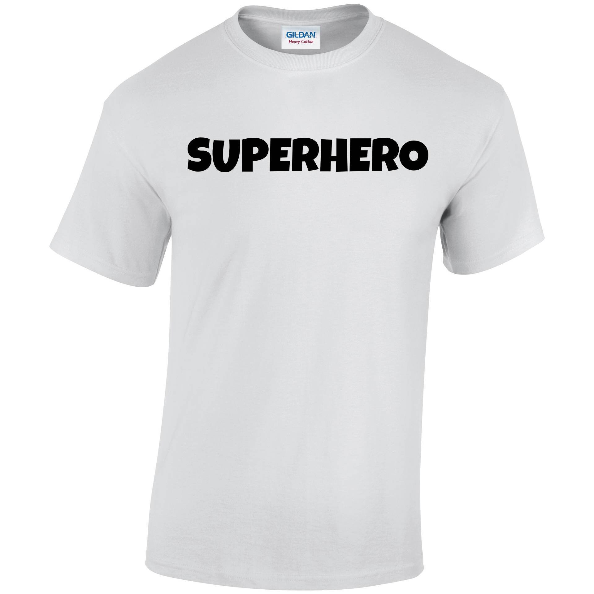 Superhero Gift T-Shirt In different Colours and Sizes | Etsy