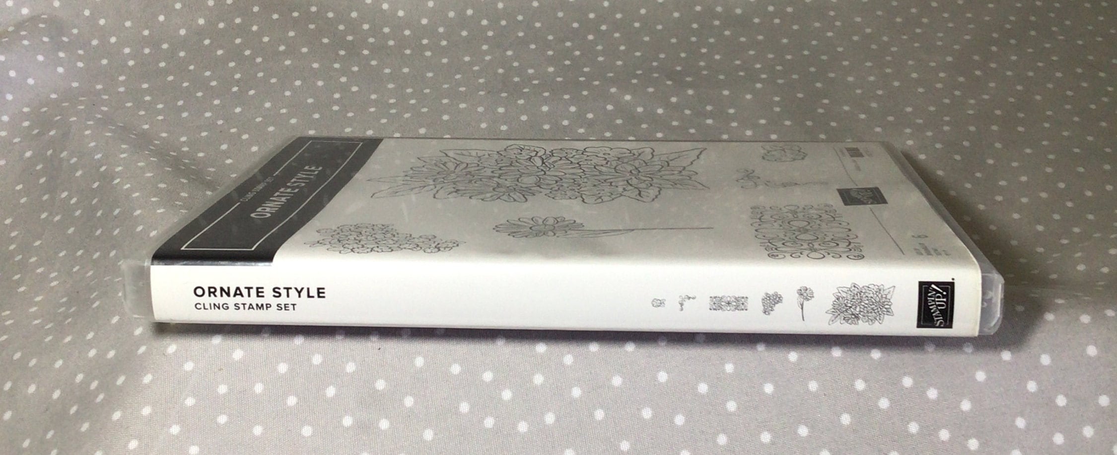 Retired Stampin Up Ornate Style Cling Stamp Set & Ornate Borders Dies ...