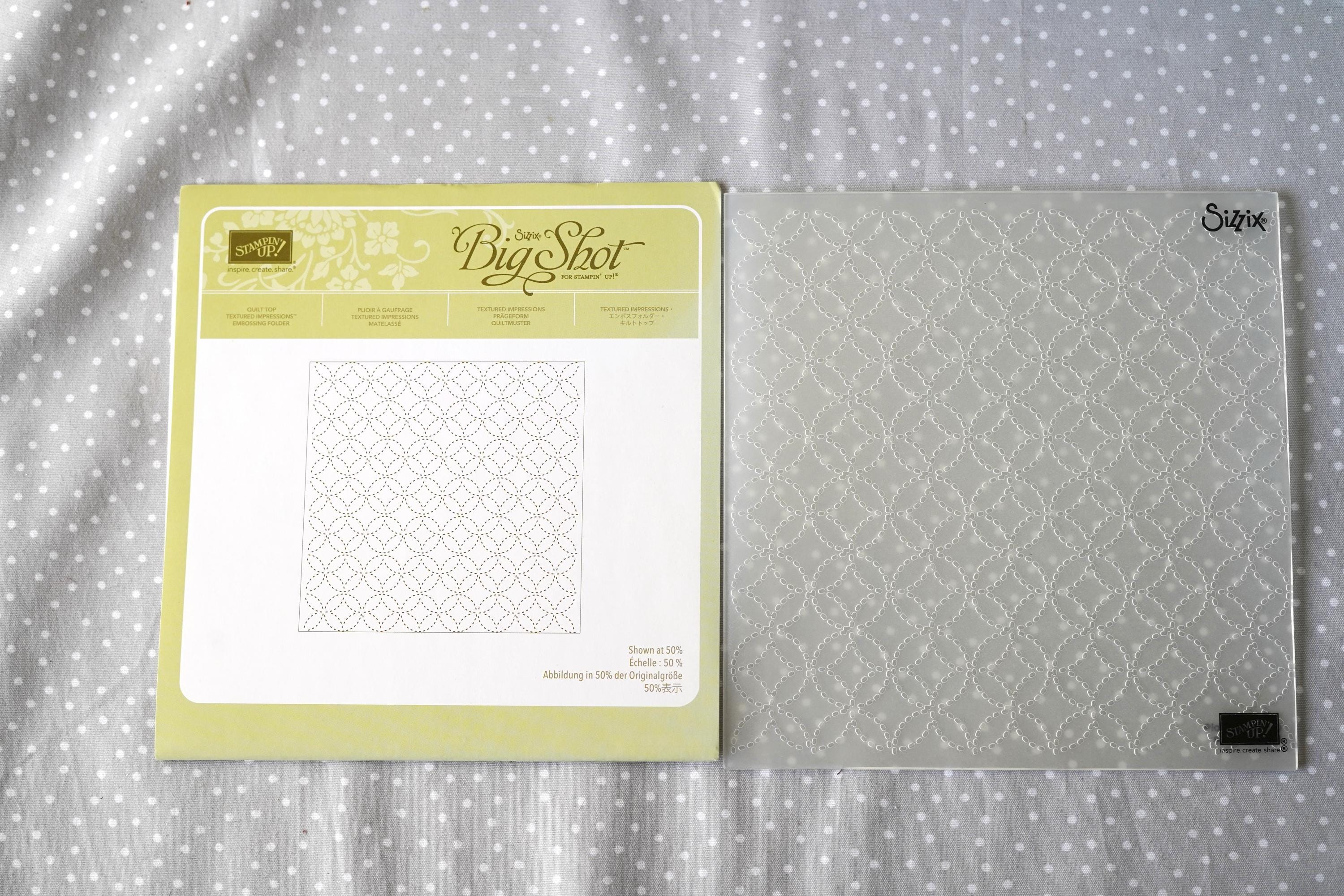 Retired Stampin up Embossing Folder Hexagon/petal Burst/wildflower ...