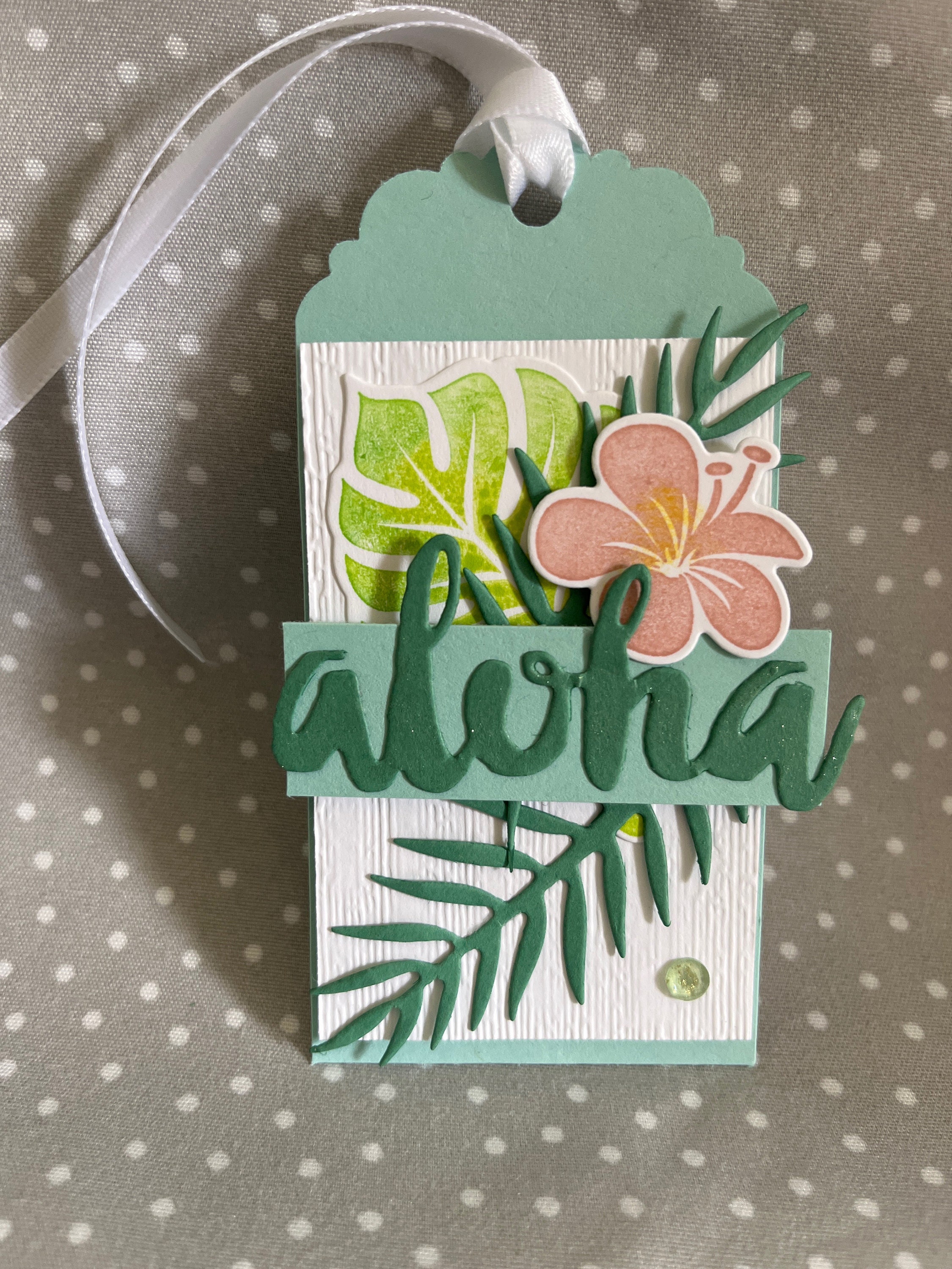 Stampin Up Cute Aloha Hawaiian Tag, Pack of 5 - Etsy