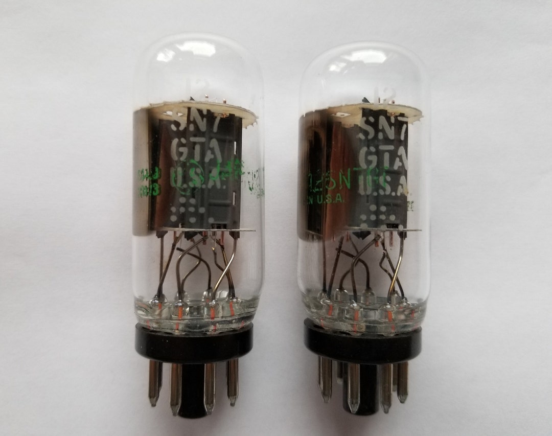 GE 12SN7 12SN7GT Pair - Etsy