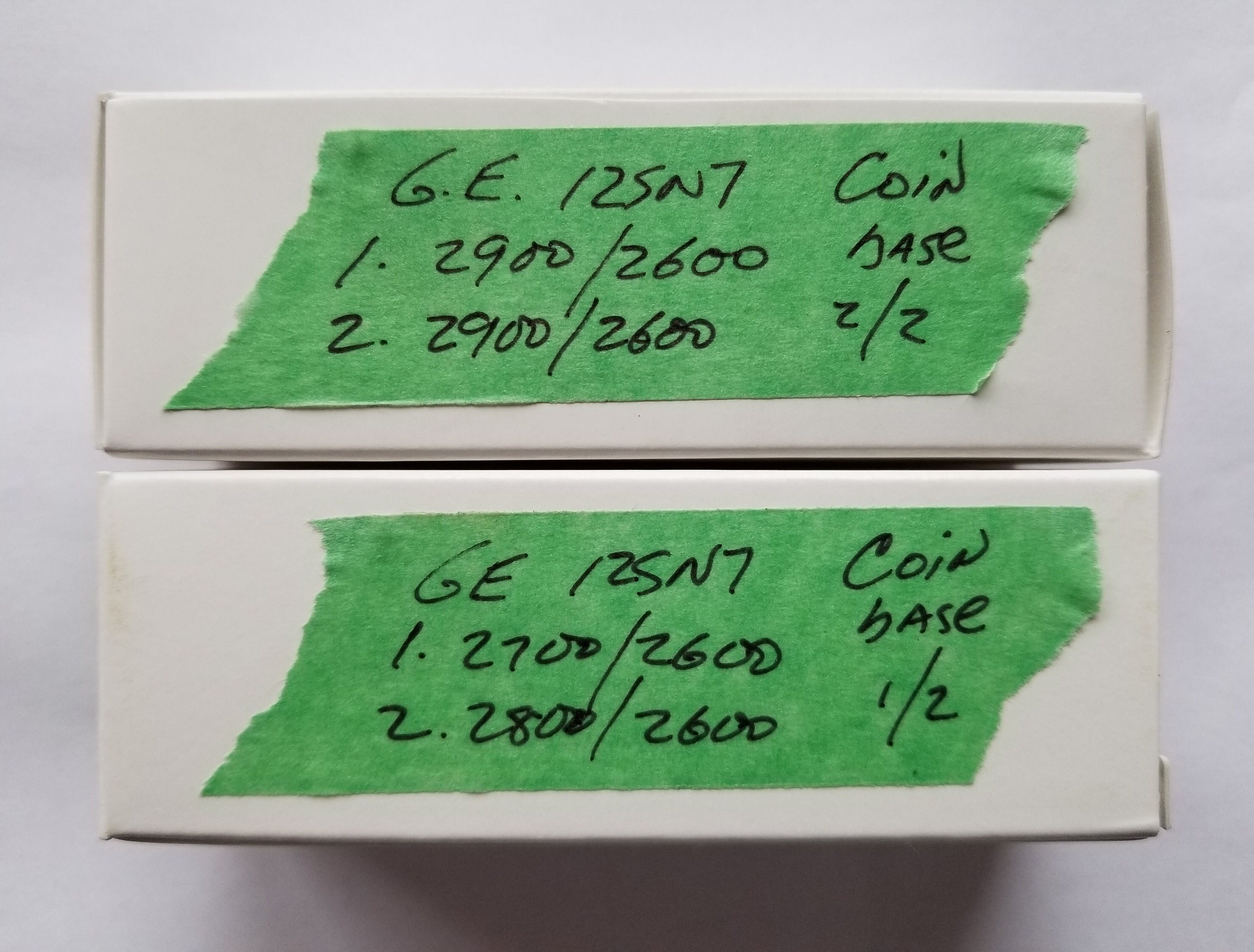 GE 12SN7 12SN7GT Pair - Etsy
