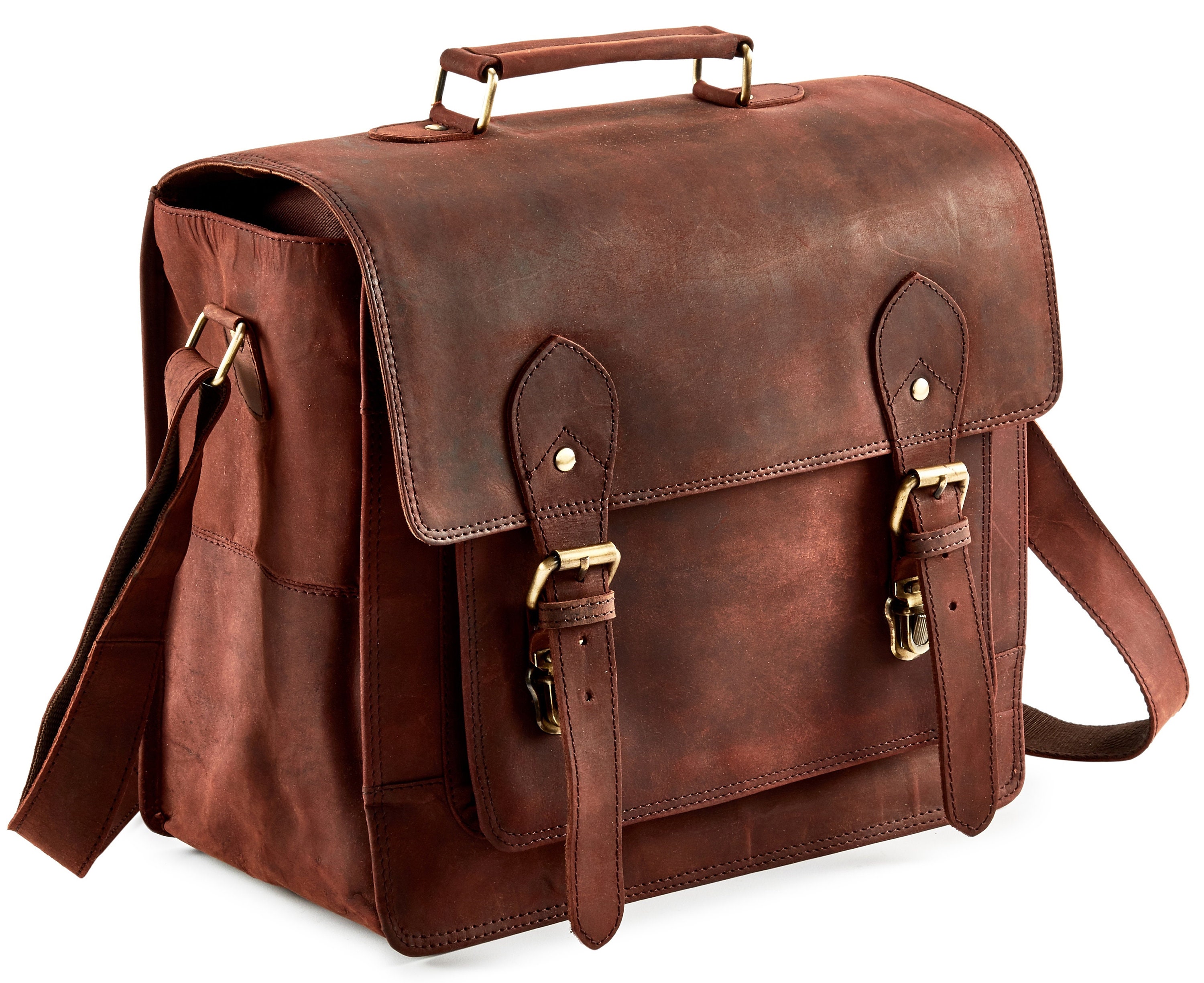 Leather DSLR Camera Bag, Handmade Personalised Camera Bag, Vintage ...