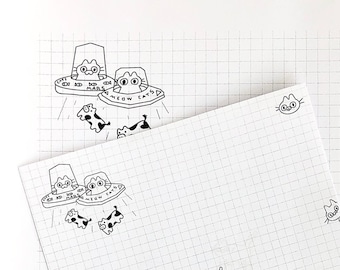 Cute Cat Notepads / Memo Pads / Small and Medium Notepads. - Etsy