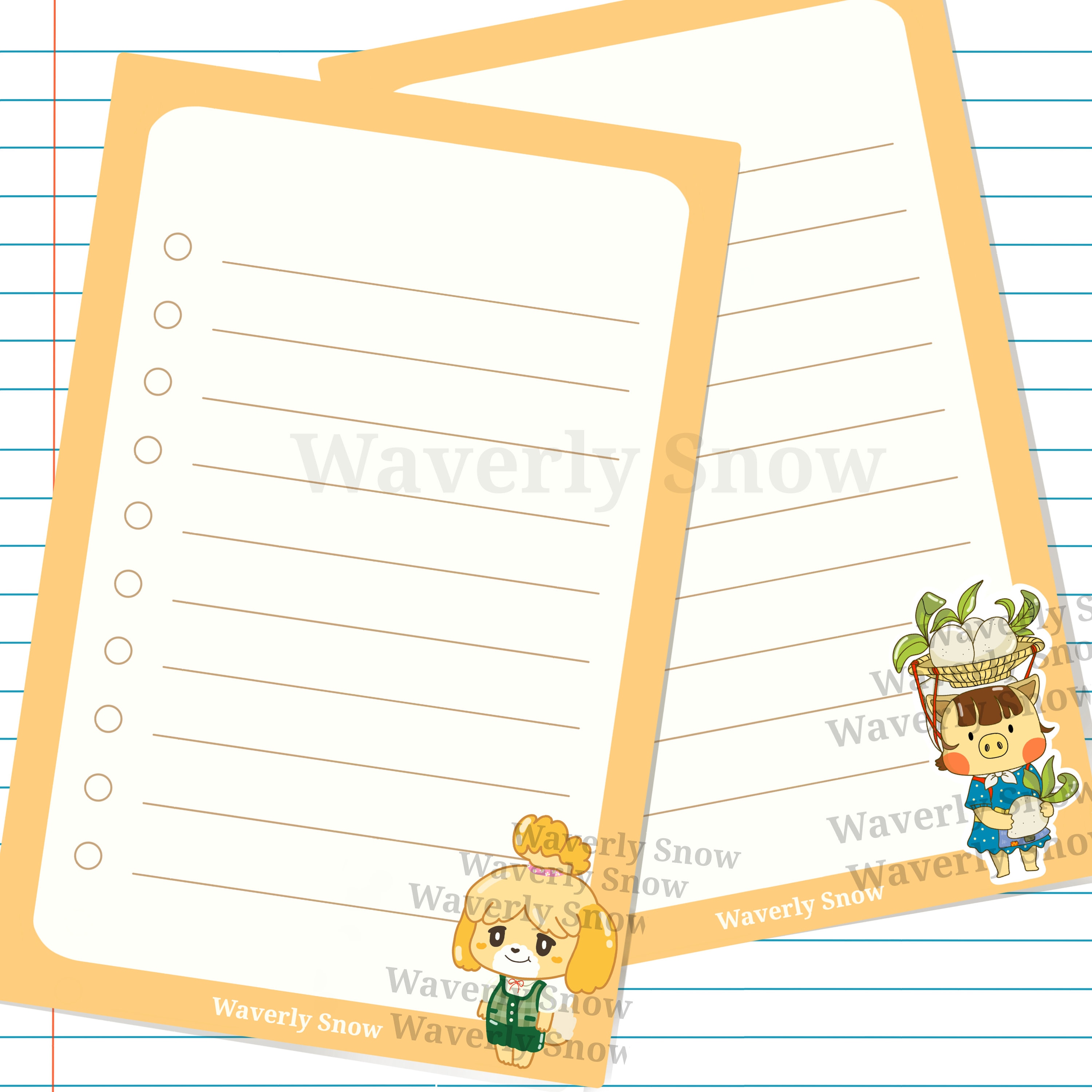 To Do List/ Notes. Cute Stationery. Bullet Journal Stationery. - Etsy