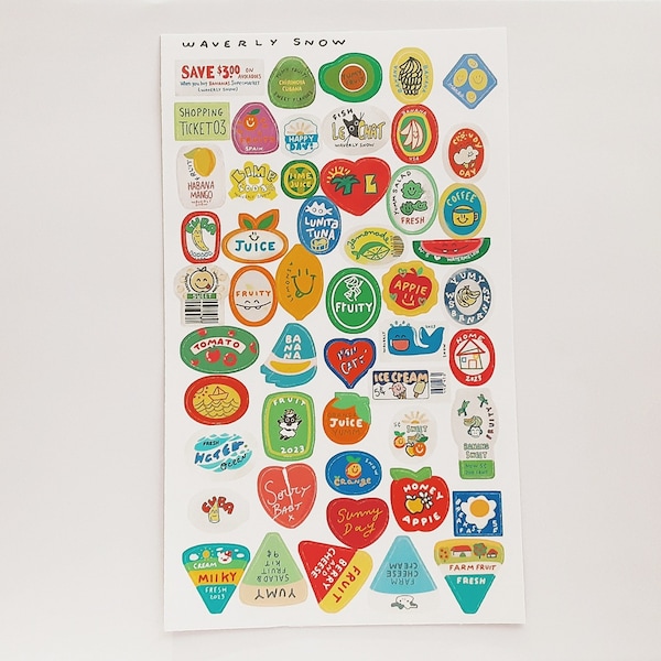 Handmade Stickers - Etsy