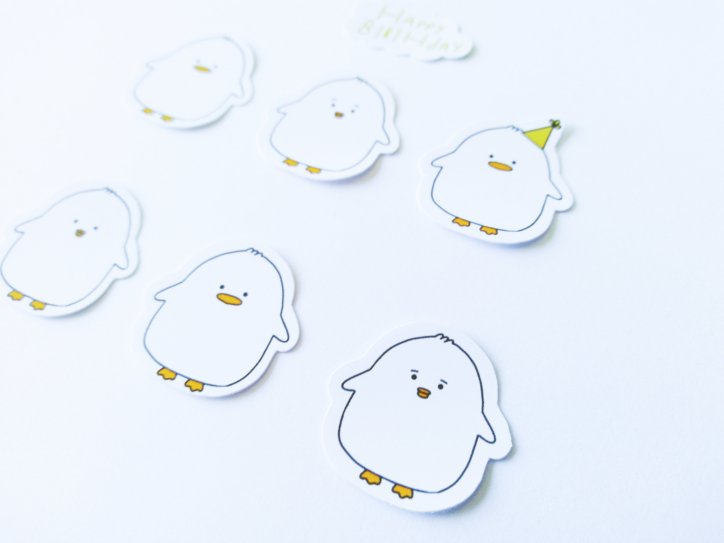 Cute Ducks Sticker Pack . Bullet Journal Stickers.birthday Stickers. - Etsy