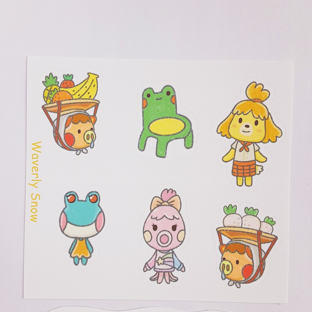 Cute Pals Stickers | Waterproof Matte or Transparent Stickers - Etsy