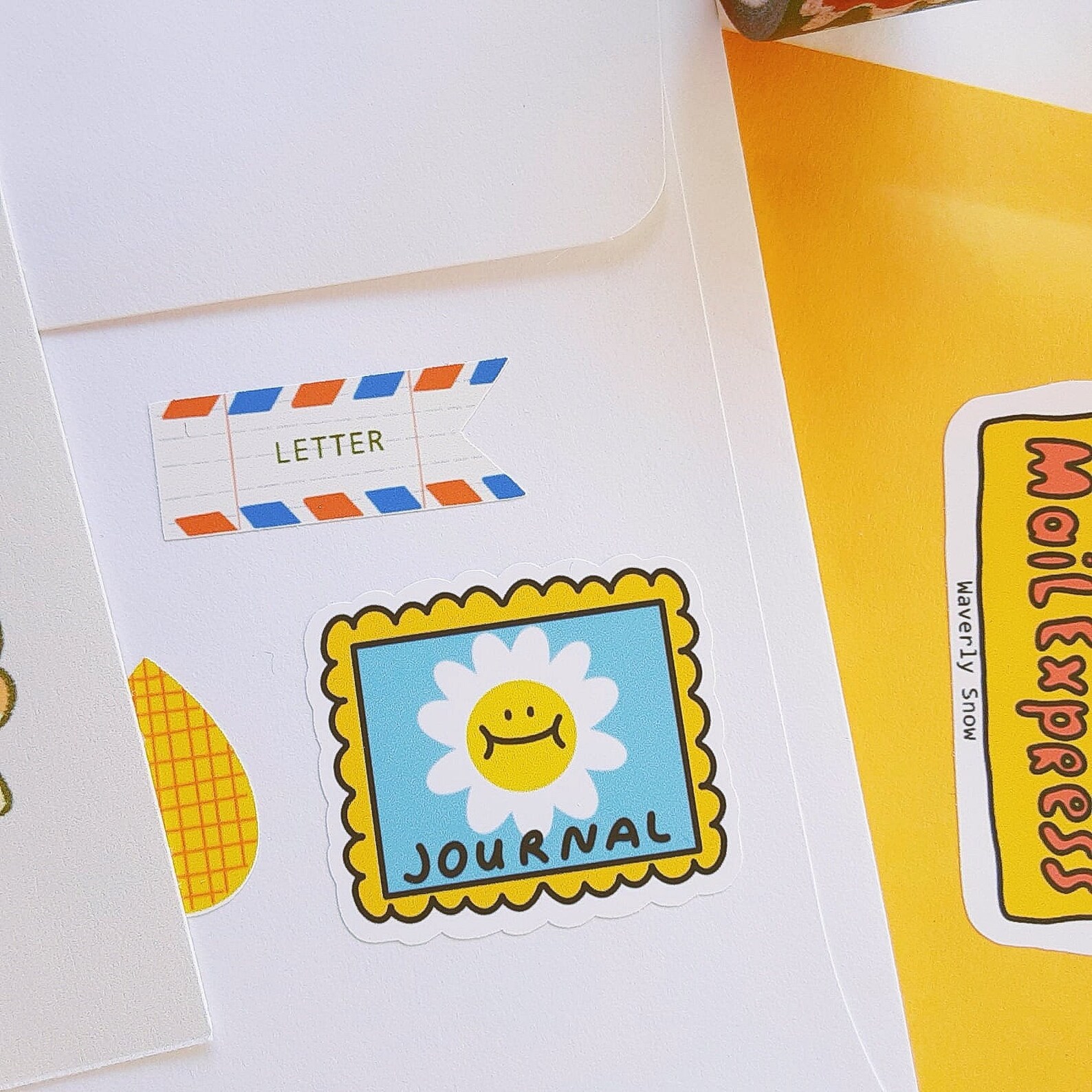 Deco mail stickers. Cute decorative stickers for mail and | Etsy