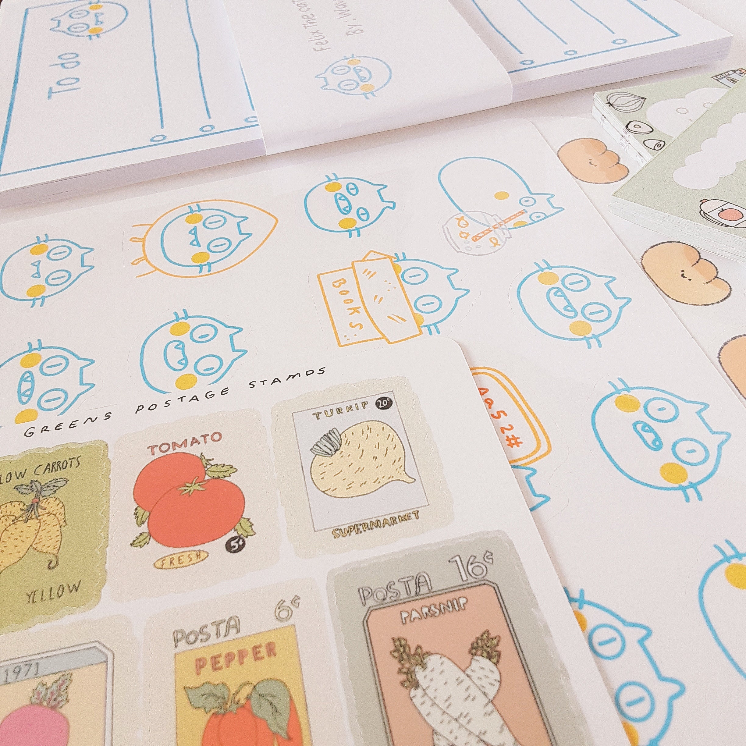 Felix the Cat Sticker Pack. Cute Waterproof Transparent / - Etsy UK