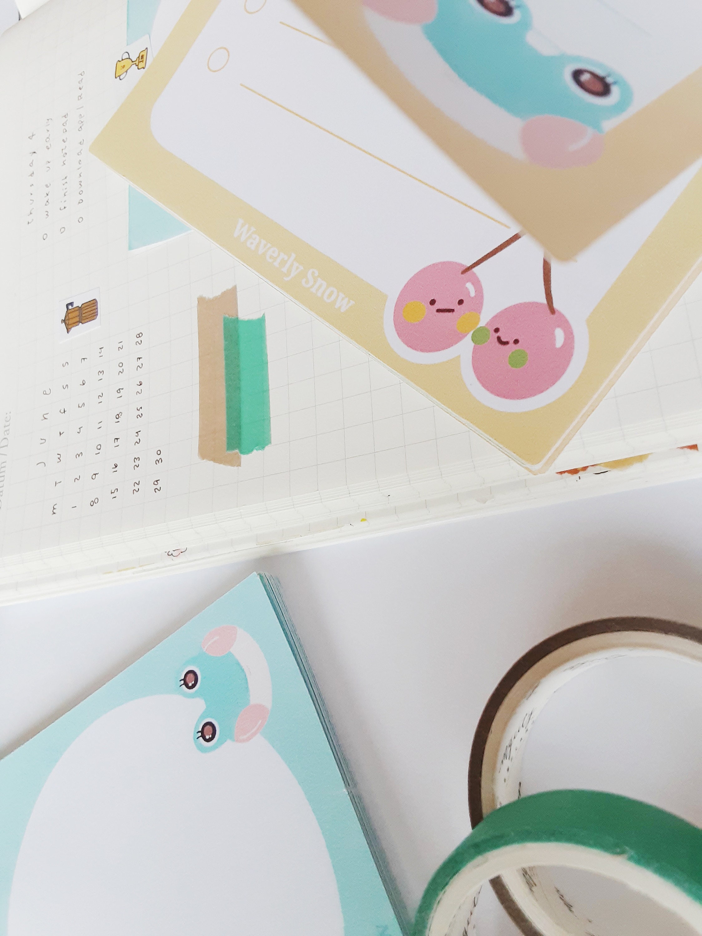 Different Styles Notepad memo pads. Handmade. Cute school | Etsy