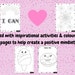 Kids Growth Mindset Gratitude Journal, Girls Digital PDF Download, A4 ...