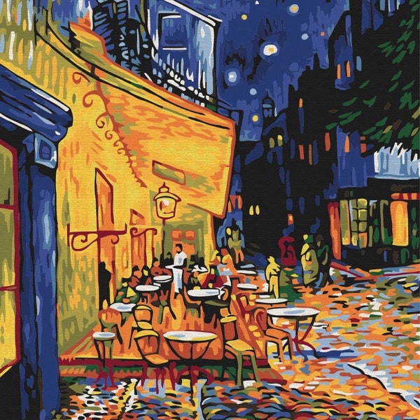Adult Paint by Number Van Gogh - Etsy