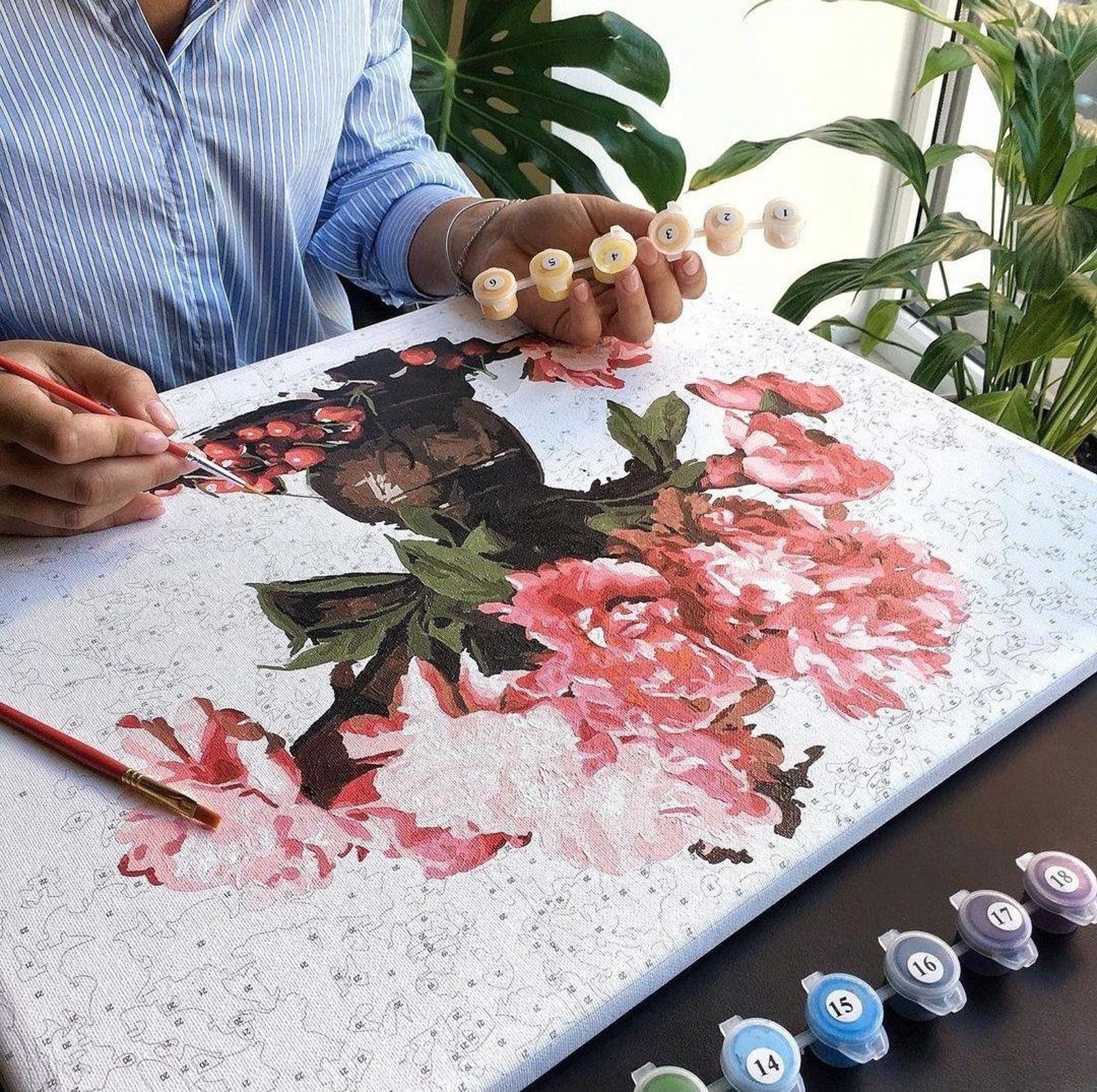 Paint by Number Van Gogh Paint Kit Starry Night Painting Van - Etsy