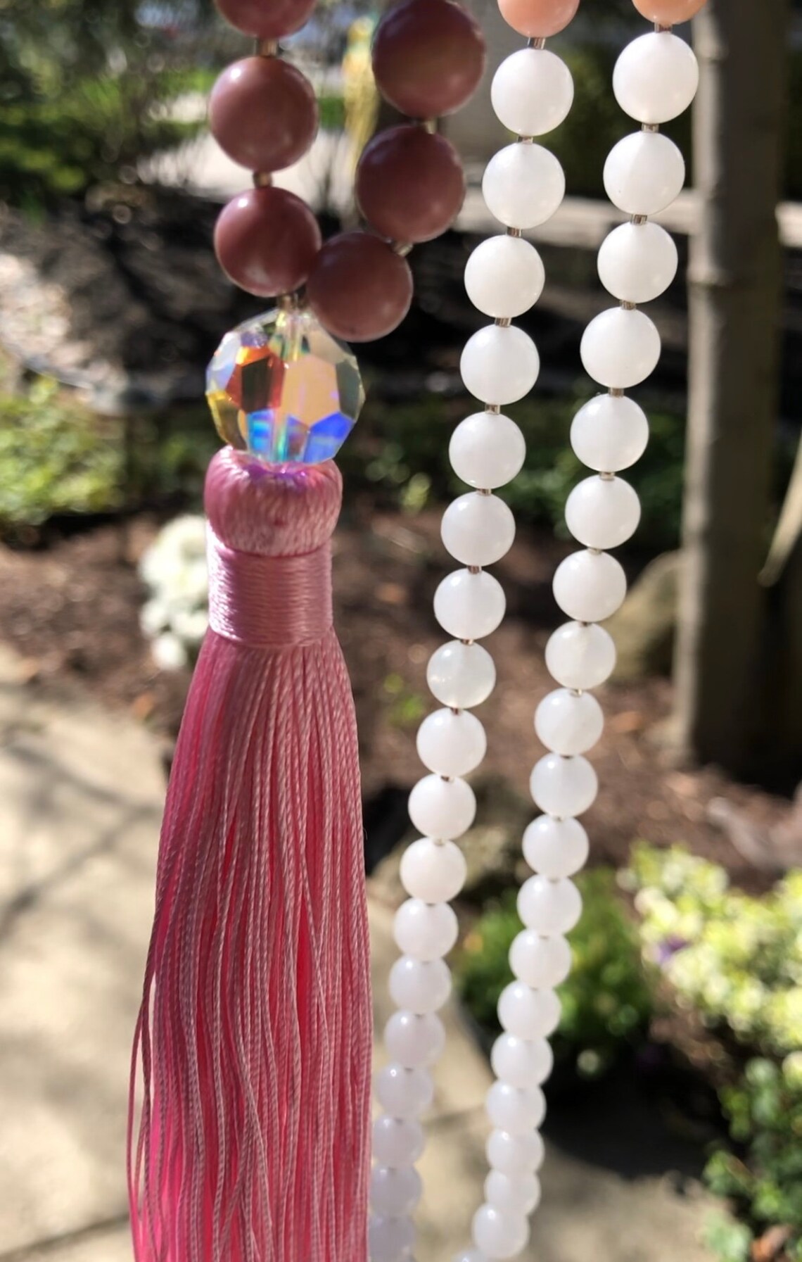 Tri-colour Pink Ombre Mala Ideal for Love and Friendships - Etsy